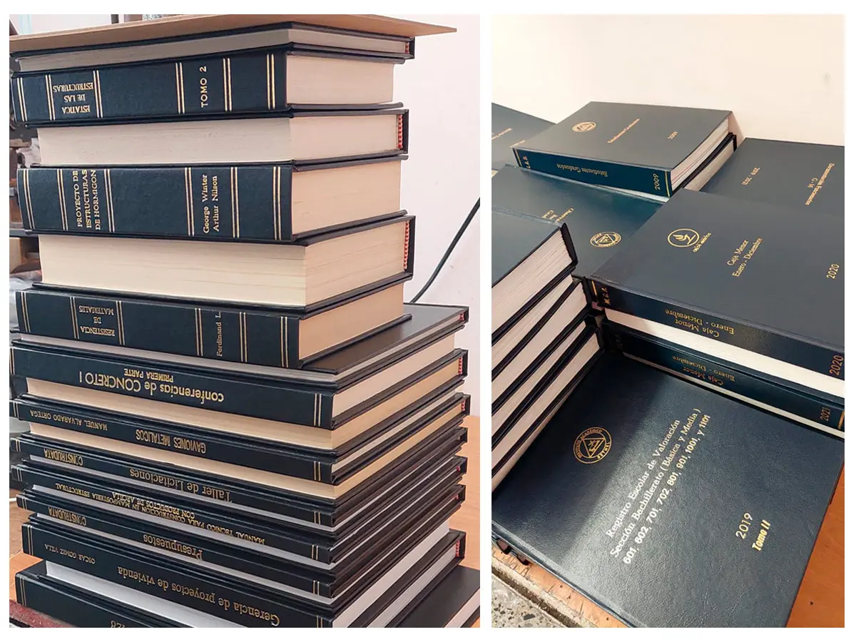 Impresión Y Encuadernación De Libros En Bogotá | Encuadernaciones